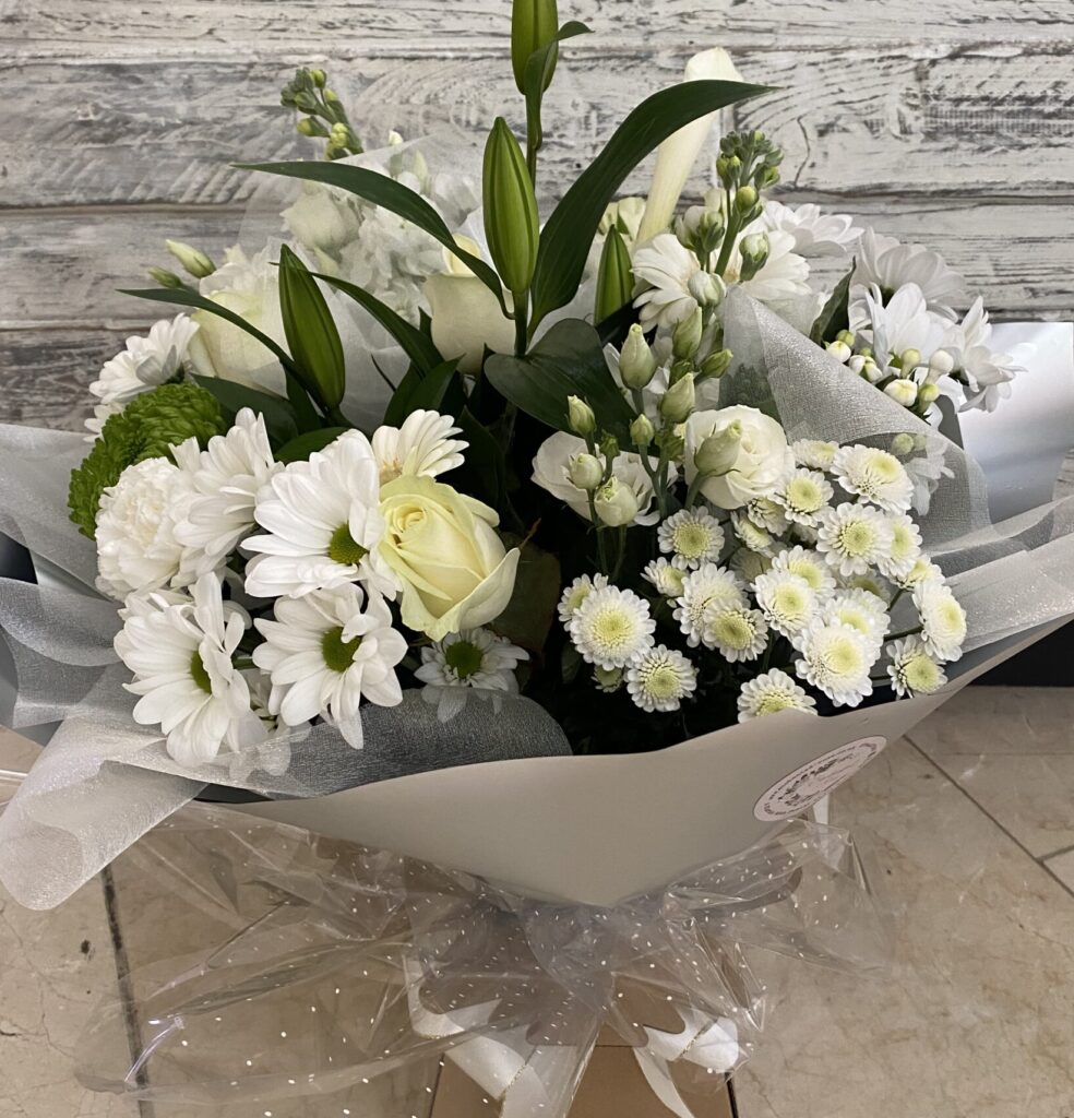 Flower Bouquet Purity – Enchanted Rose Florist