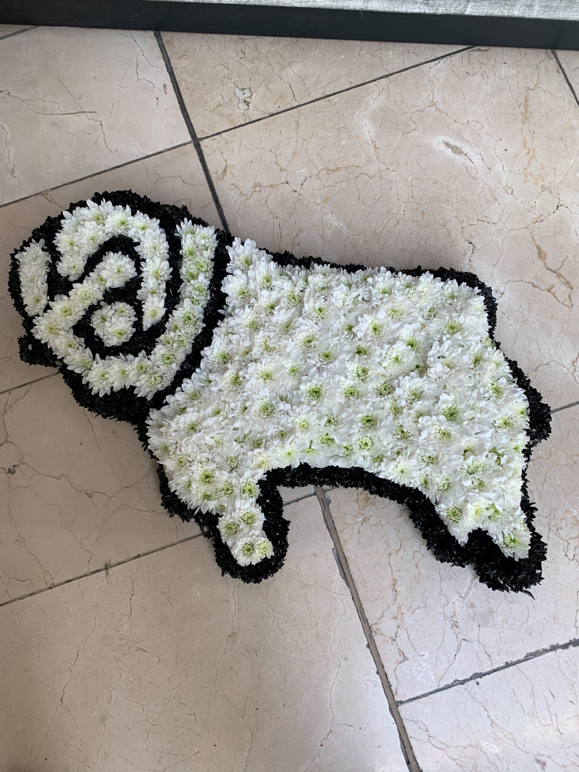 Derby County Ram Floral Tribute – Enchanted Rose Florist