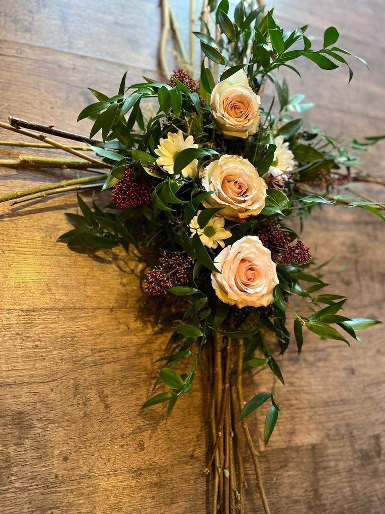 Eco Friendly Funeral Flower Cross – Enchanted Rose Florist