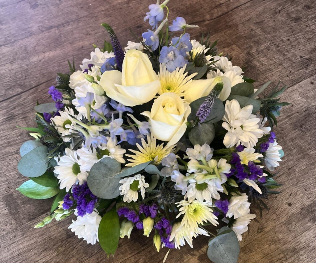 Eco Friendly Funeral Posy – Choice of Colours – Enchanted Rose Florist